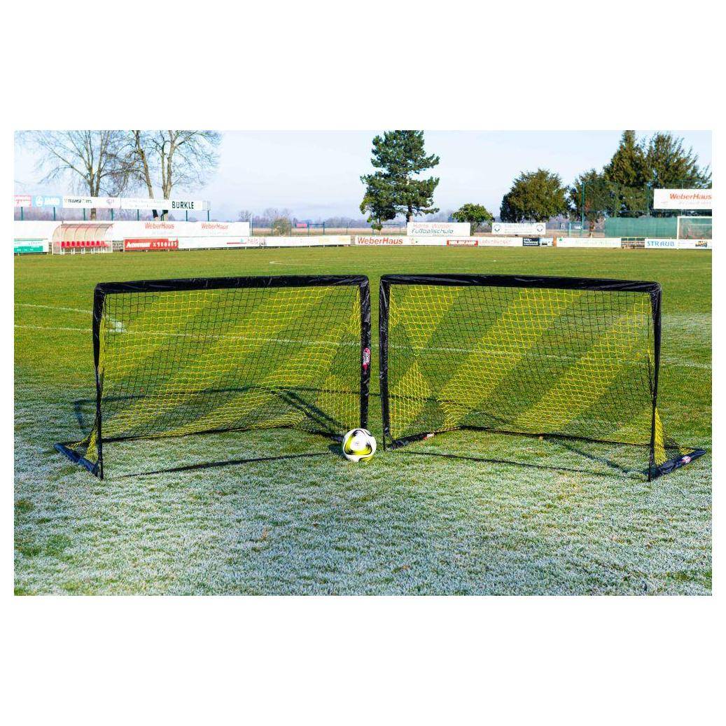 Pack de 2 buts de foot 120 x 90cm Pop Up Medium